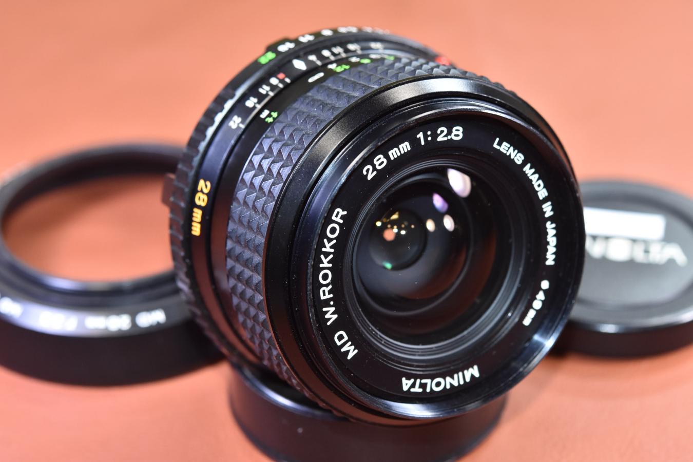 MINOLTA MD W.ROKKOR 28mm F2.8 【純正フード付】 | YAMAGEN MINOLTA MD W.ROKKOR 28mm F2.8 【純正フード付】 | YAMAGEN